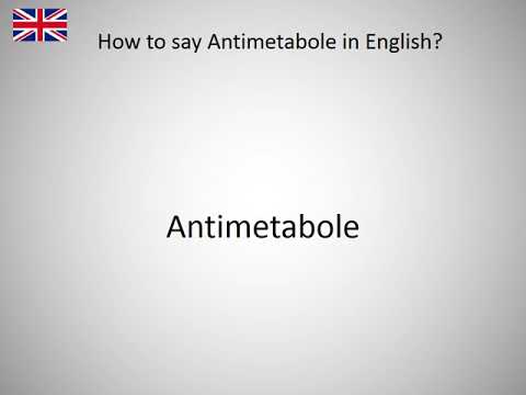 How to say Antimetabole in English?