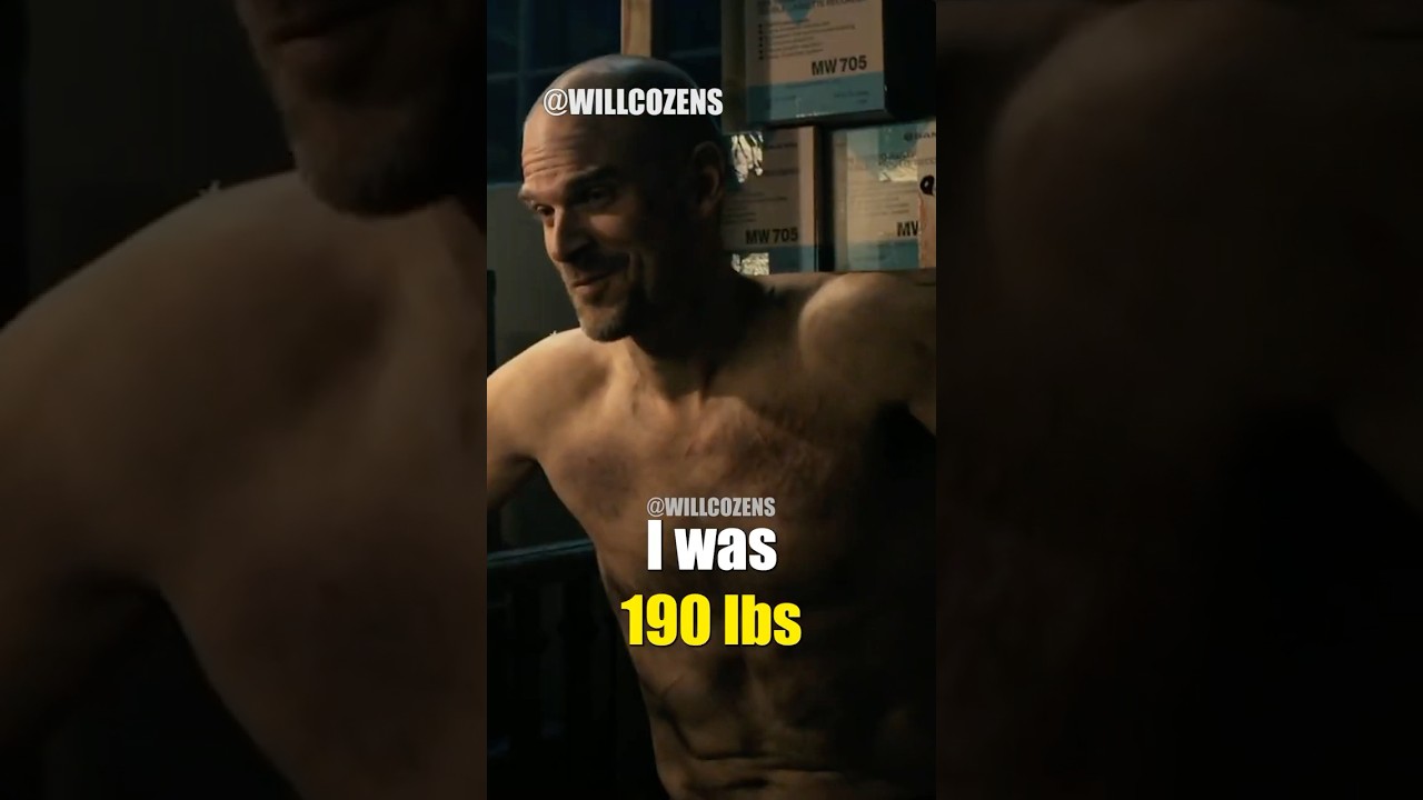 David Harbour EPIC Transformation #gym #bodybuilding