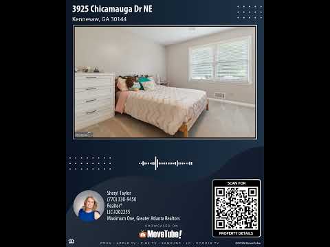3925 Chicamauga Dr NE, Kennesaw, GA 30144 | 4 Bedroom Home For Sale