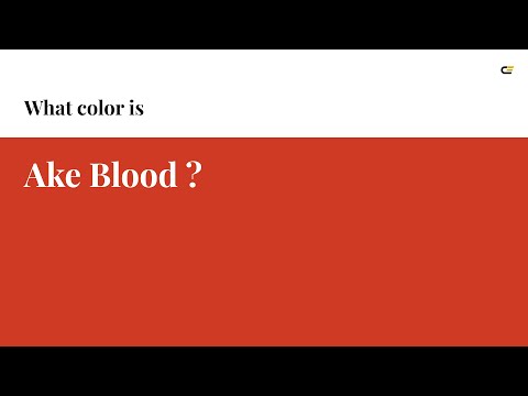 Ake Blood color #cf3a24 hex color - Red color - Cool color cf3a24