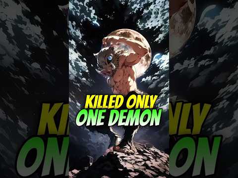 Did You Know! Inosuke Killed Only One Demon Until Now.. #shorts #demonslayer
