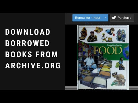 How to Download Borrowed Books from Archive org | Decrypt acsm PDF Files