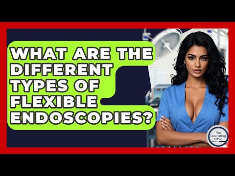 What Are The Different Types Of Flexible Endoscopies? - The Operating Table