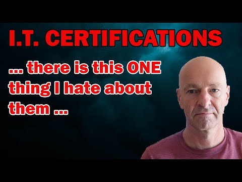 IT Certifications: DON"T YOU HATE THAT THEY EXPIRE?! Here is what to do instead ....