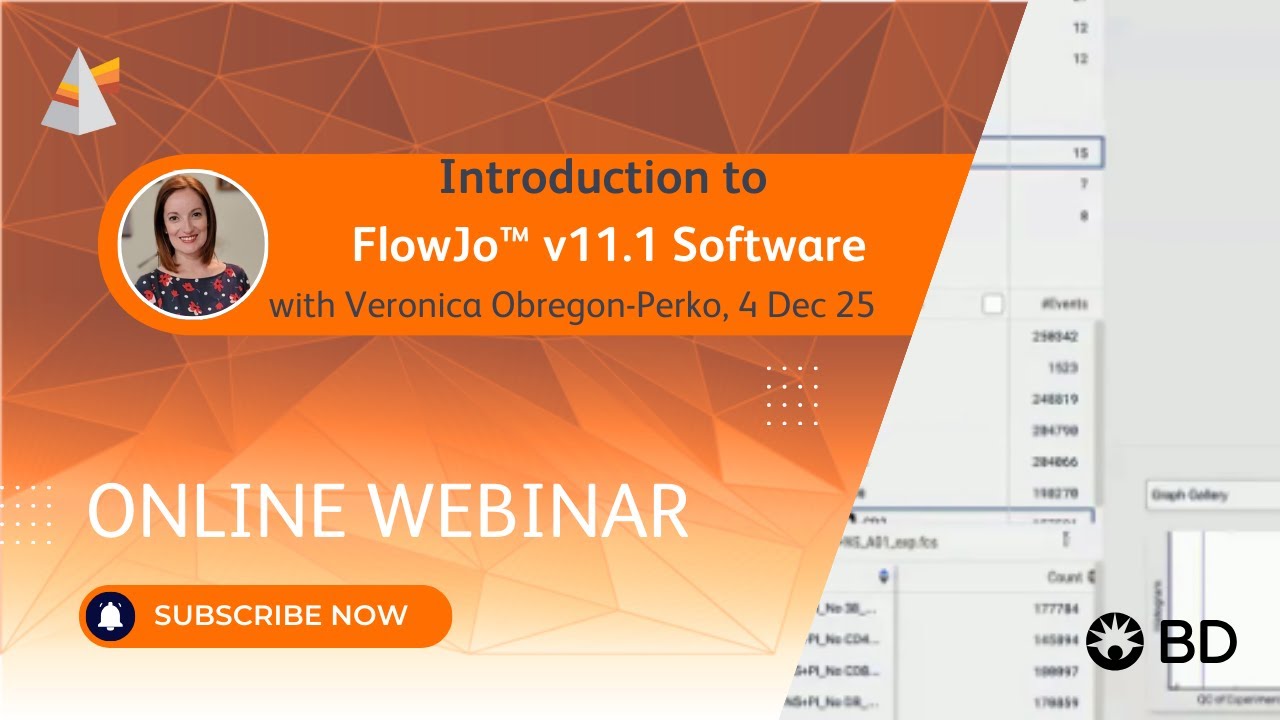 Introduction to FlowJo™ v11 1 Software  - Dec 4, 2025 with Veronica Obregon Perko