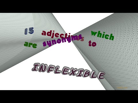 inflexible - 17 adjectives synonym to inflexible (sentence examples)