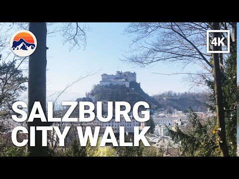 [4K] SALZBURG - Virtual City Walk