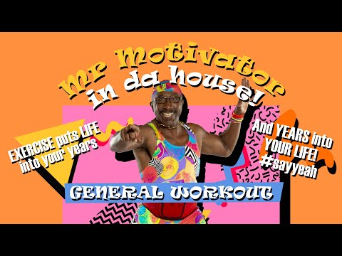 Mr Motivator's Daily Dozen Workout | Monday Jan 25, 2021