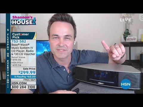 Bose Wave Music System IV with CD Player, Radio $30 CD...