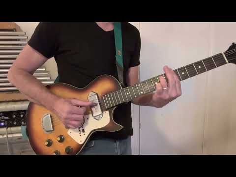 Global rubber bridge guitar Les Paul Jr style Rubber-bubby | Reverb