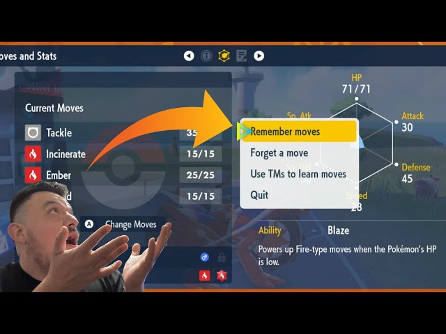 Pokemon Scarlet and Violet: How to relearn old moves