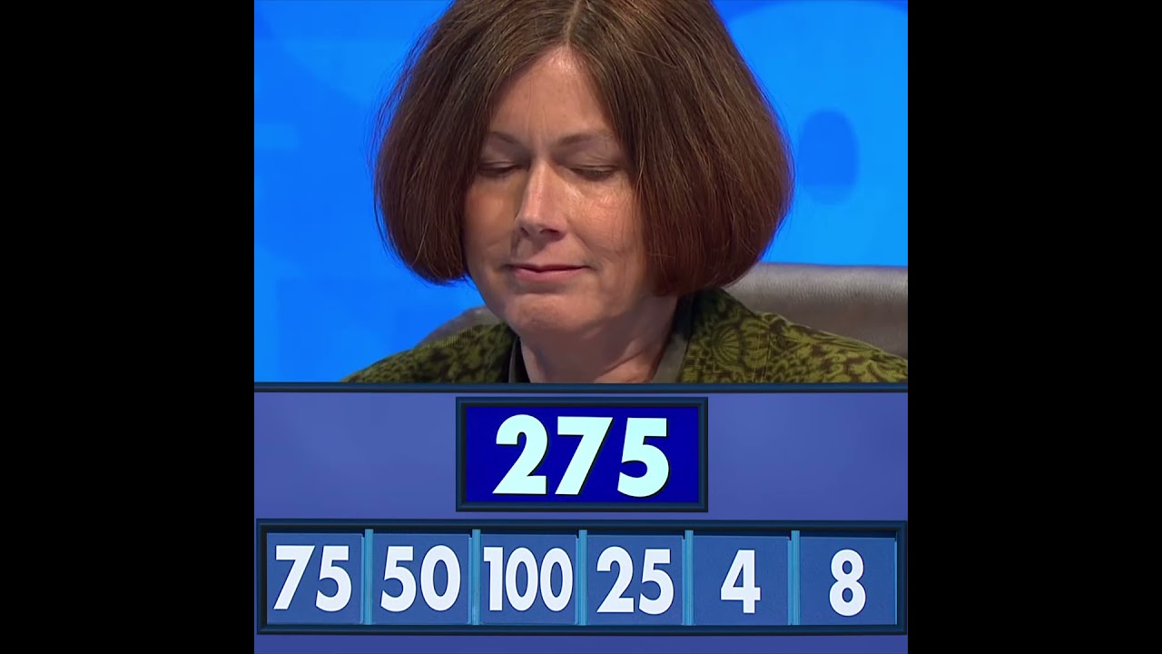 Countdown Numbers Round 1 (15 October 2024) #gameshow