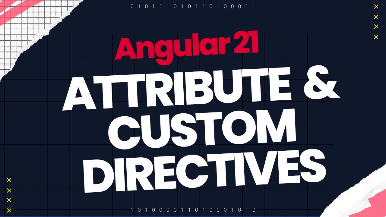 5. Attribute Directives || Custom Directives in Angular 21 || Code Practical