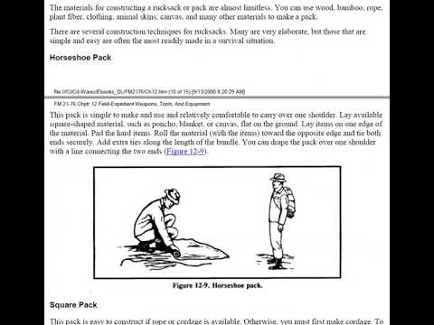 US Army Survival Manual FM 21 76 ebook pdf Military