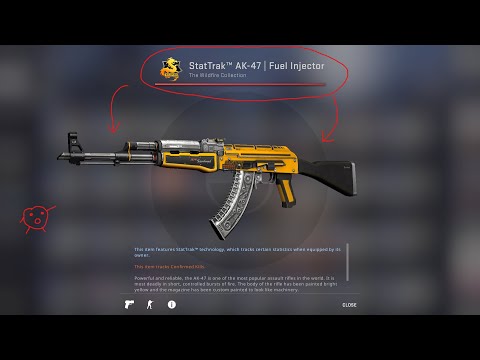 Steam Community :: Video :: StatTrak AK-47 Fuel injector unboxing :)