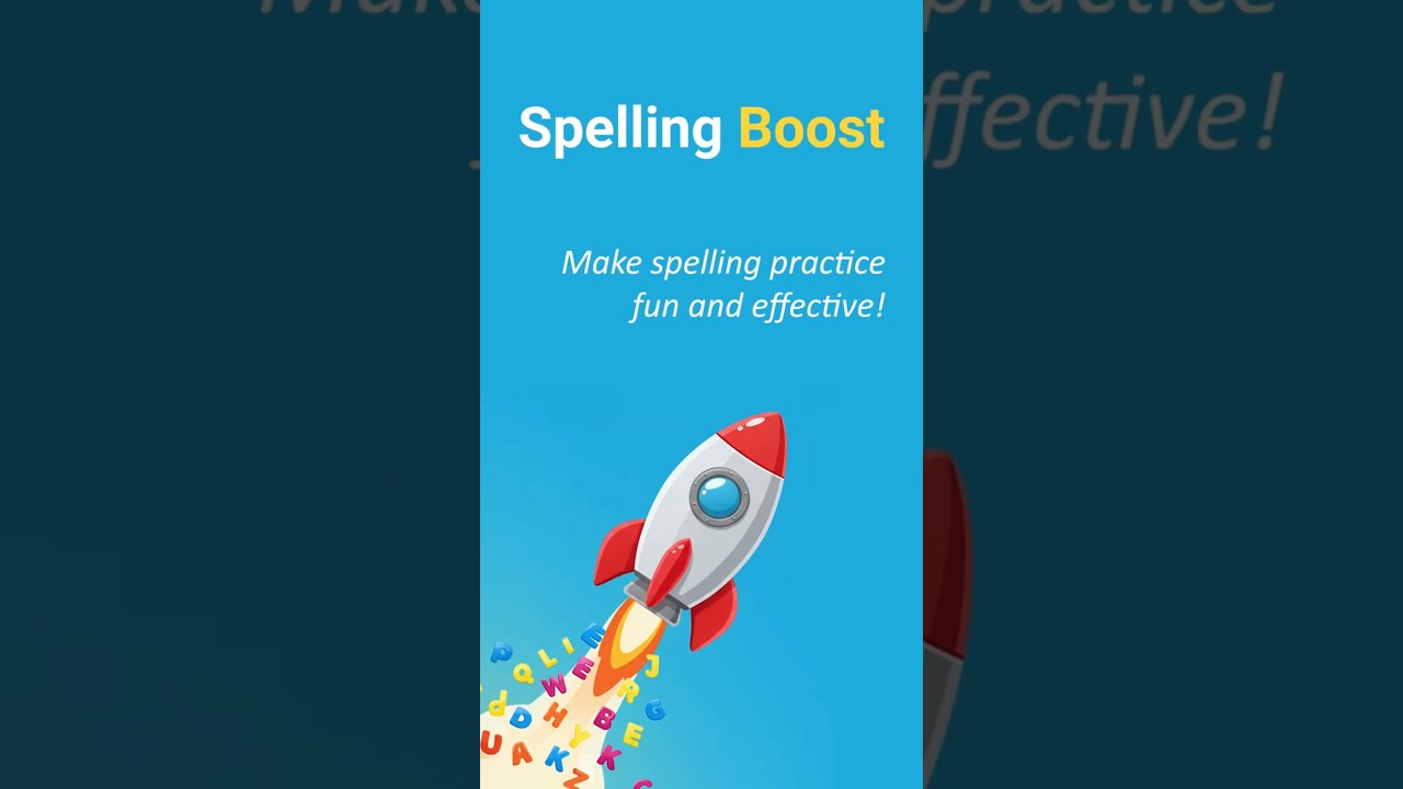 Spelling Boost: Make Spelling Fun & Effective! #shorts #education #educationalapps #kidslearning