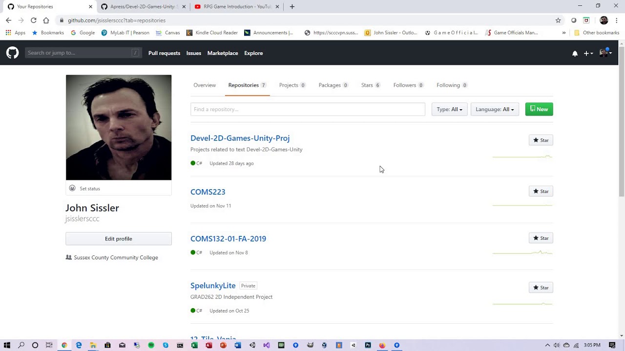 RPG Game GitHub Preparation