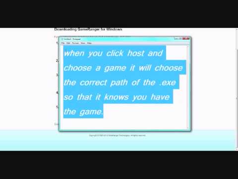 Game ranger Tutorial