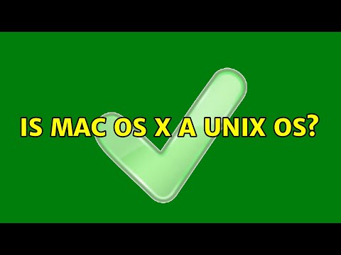 Is Mac OS X a Unix OS? (4 Solutions!!)