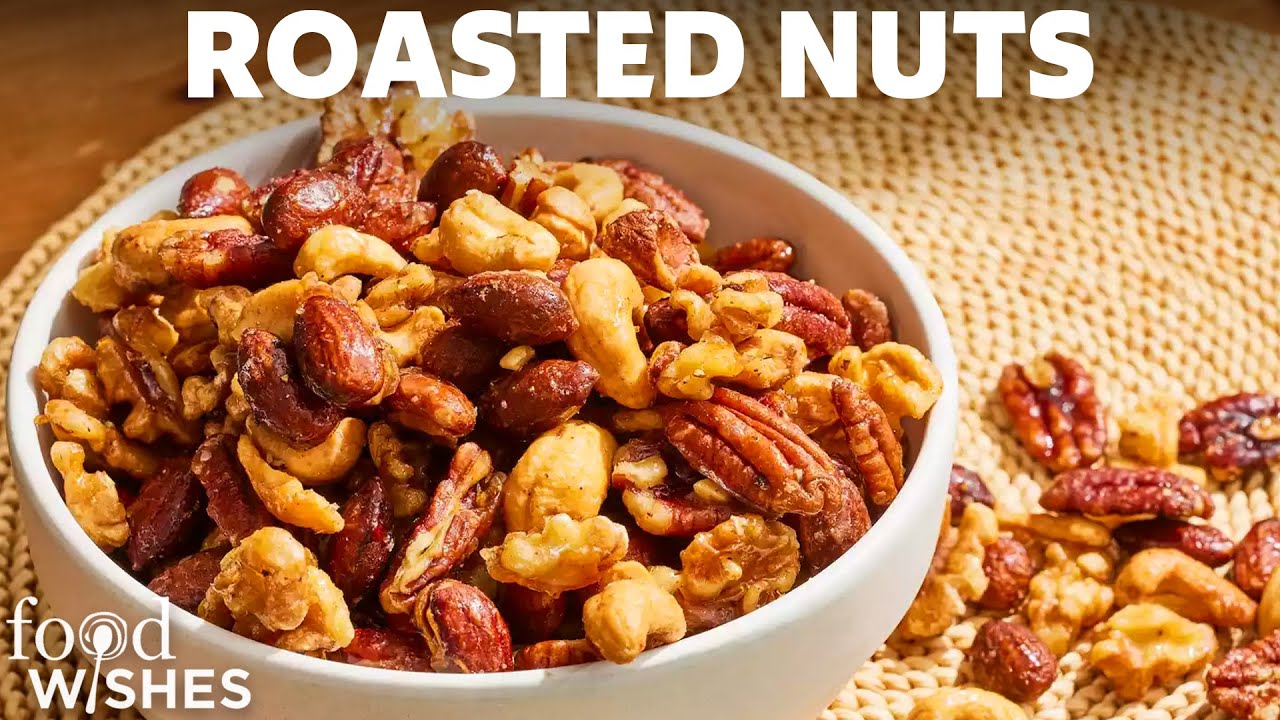 Sweet Salty Spicy Nuts | Candied Party Nuts | Roasted Mixed Nuts | Food Wishes
