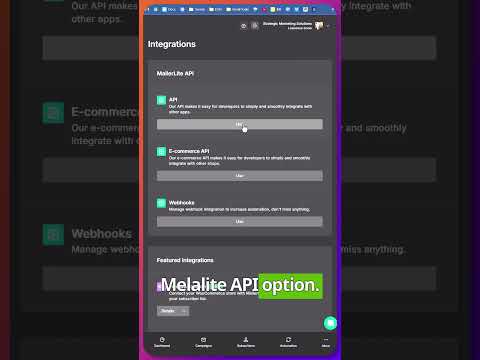 How to Easily Create a MailerLite API Key