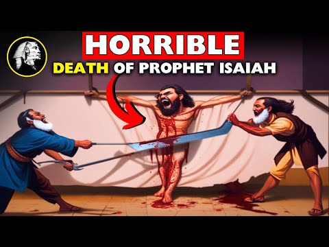 How The Prophet Isaiah Died at the Hands of King Manasseh - Bible Stories.
