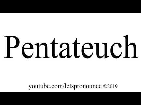 How to Pronounce Pentateuch