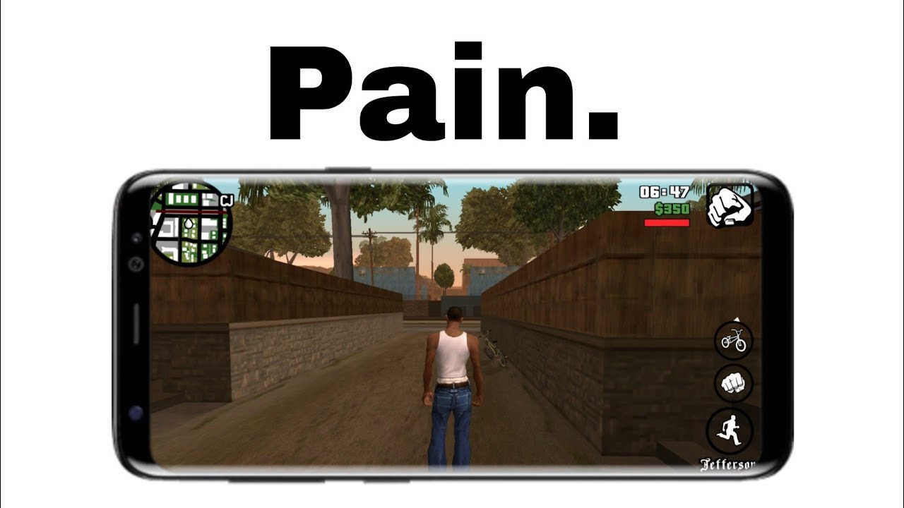 I played GTA san andreas on mobile (So you don't have to)