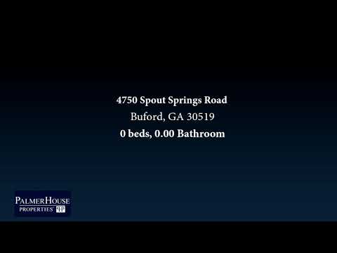 Lots And Land for sale - 4750 Spout Springs Road, Buford, GA 30519