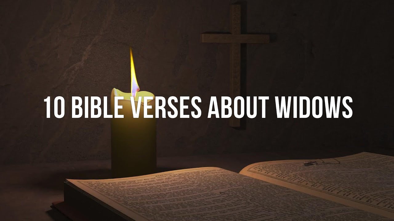 10 Bible Verses about Widows ~ Powerful Daily Prayers #prayers #daily #powerful