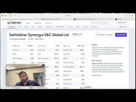 A well placed EPC player in India's infra growth ?