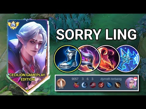 SORRY LING!! THIS IS BEST BUILD CECILION COUNTER META LING I MLBB