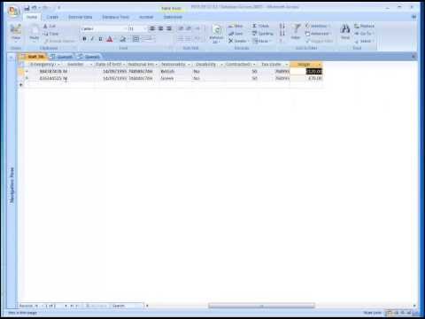 Create an Update query in Microsoft Access, SQL Server, MySQL, Oracle