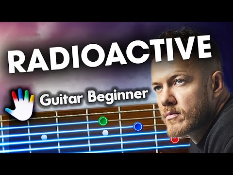 Radioactive Guitar Lessons for Beginners Imagine Dragons Tutorial | Easy Chords + Lyrics