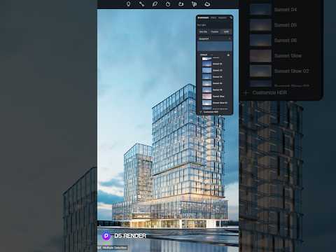 Bring this sketchup project to life with D5! #d5render #shorts