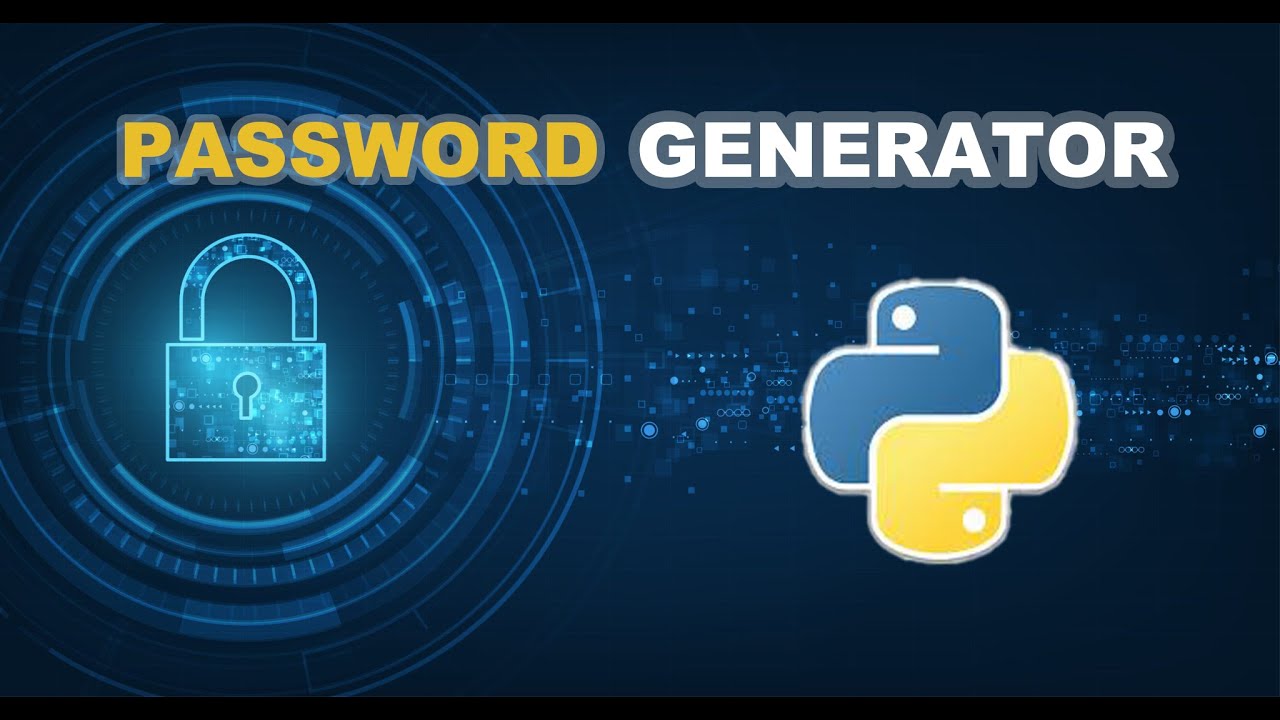 How to Generate Password using Python programming language(Python for Beginners)