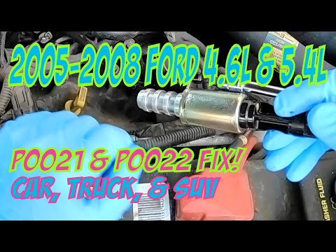 ⫷ Ford 4.6L & 5.4L, P0021 & P0022 Fix. Expedition, F150, F250, F350, Mustang, Explorer, More ⫸