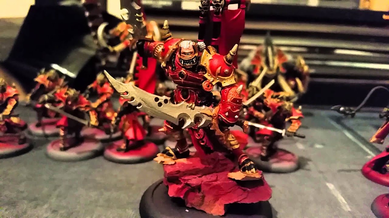 Skorne army commission show case