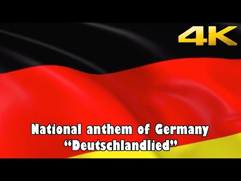 Official: National anthem of Germany (Vocal + German and English Lyrics) - "Deutschlandlied"