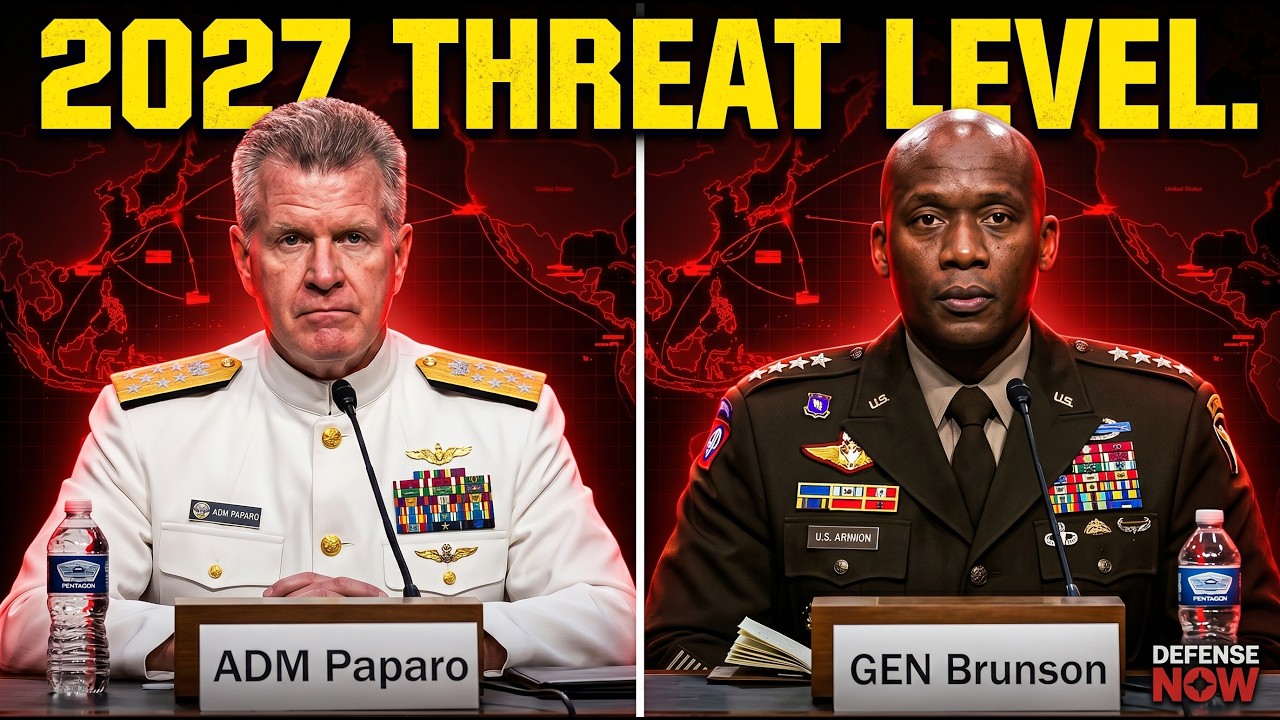 HIGH ALERT: Indo-Pacom & USFK Commanders Testify on 2027 Threat Posture