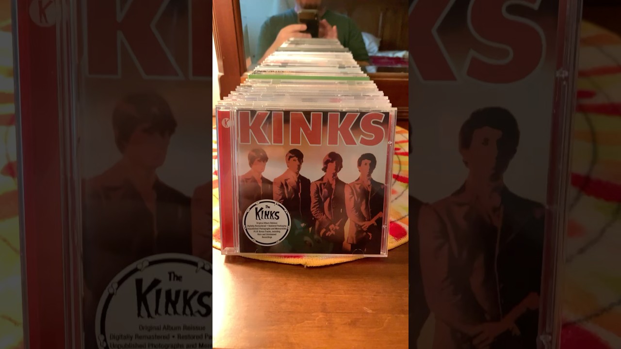 The Kinks CD Collection #shorts #reels #rock
