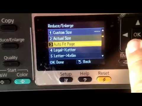 Tutorial on how to enlarge a picture with a inkjet printer