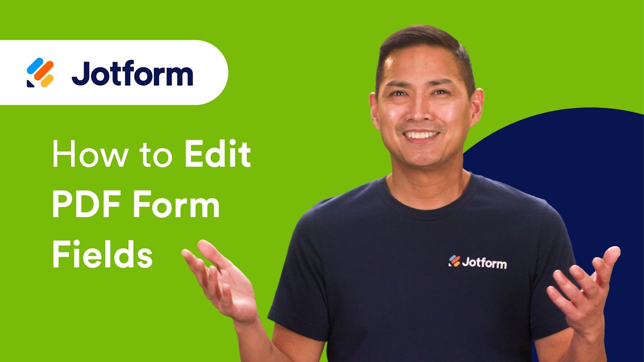 How to Edit PDF Form Fields