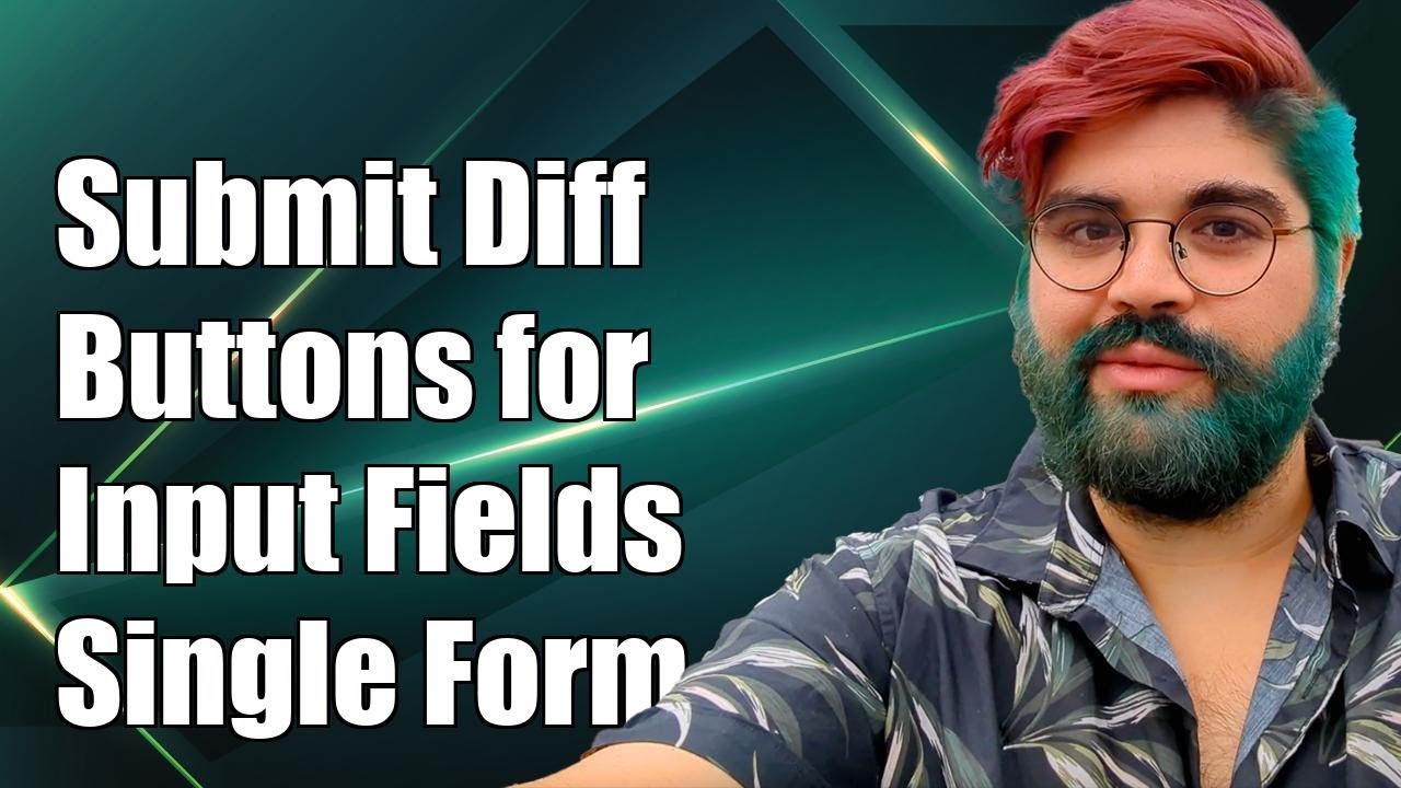 How to Submit Different Buttons for Multiple Input Fields in a Single Form