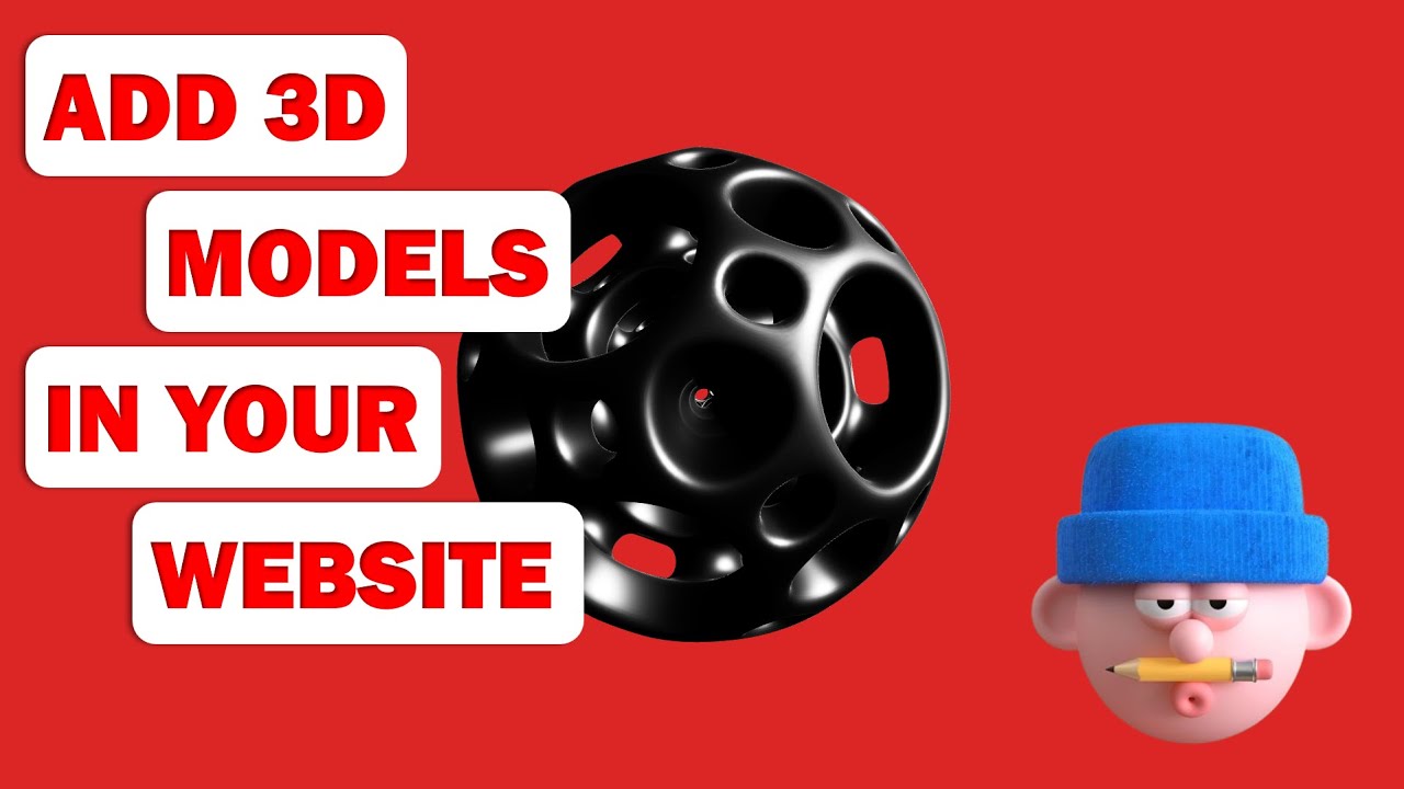 How to Add 3D Model in React JS Using React Three Fiber | Interactive 3D in React #3d #3dmodel