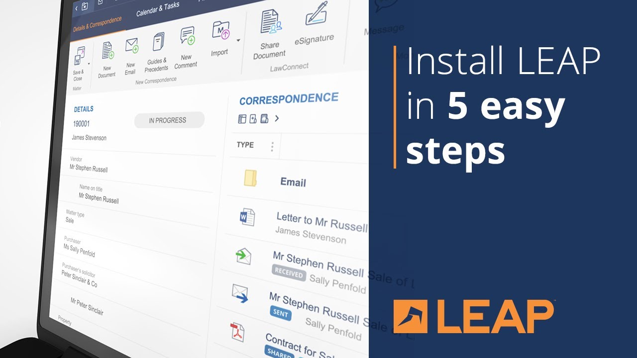 Install LEAP in 5 easy steps