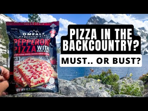 PEPPERONI PIZZA IN THE BACKCOUNTRY BY OMEALS | Cook & Review