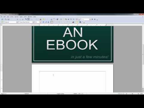 How to make a PDF eBook from scratch for free!