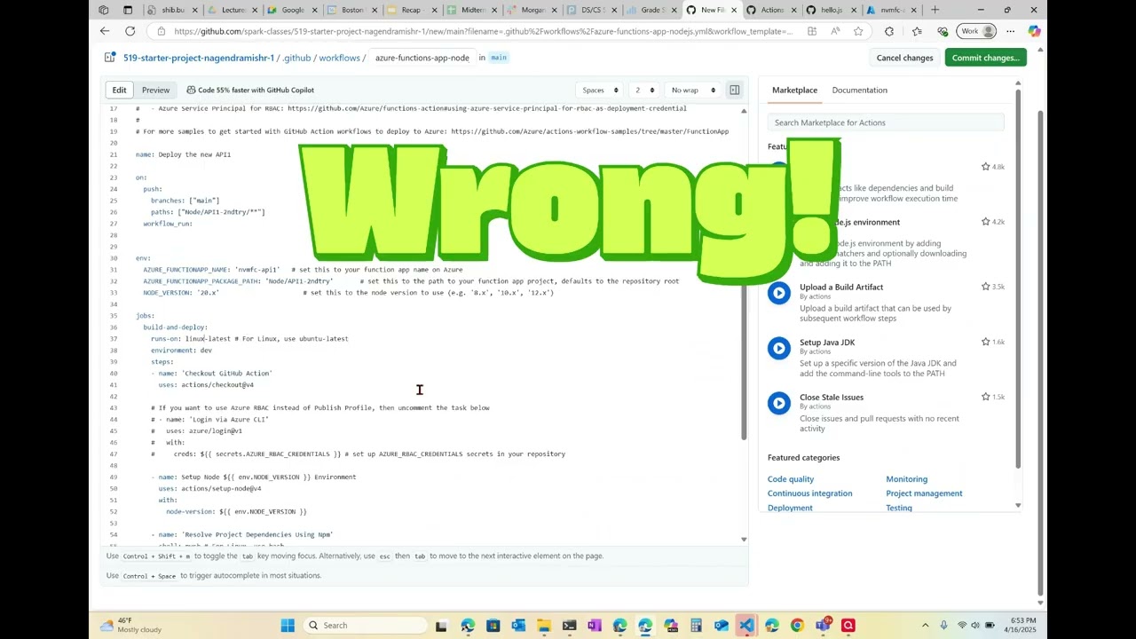 Deploying to an Azure Function Using Flex Consumption with GitHub Actions & Codespaces