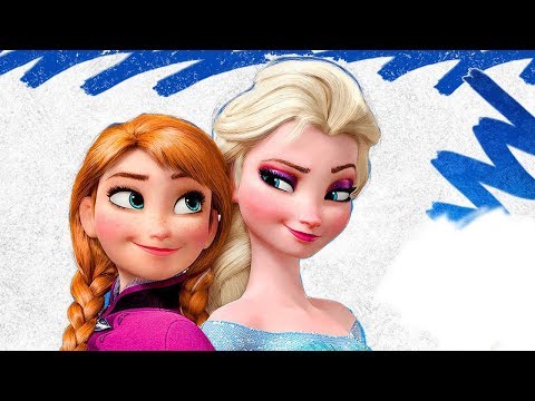 Coloring Princesses Sisters Anna & Elsa Frozen Disney Magic Coloring Book for Kids